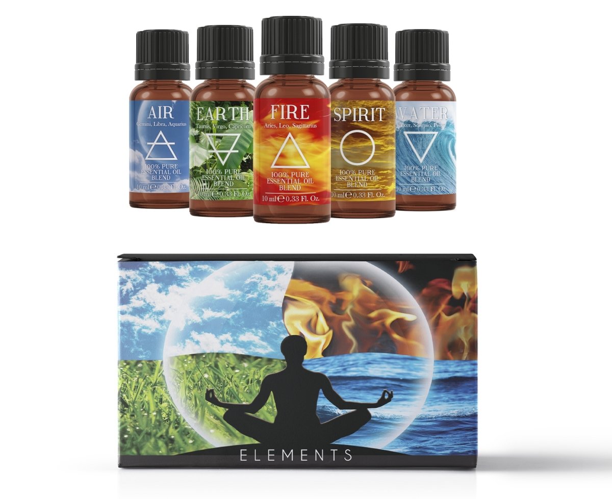 The 5 Elements | Essential Oil Blend Gift Pack – Mystic Moments UK